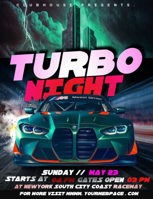 Copy of cars events posters | PosterMyWall