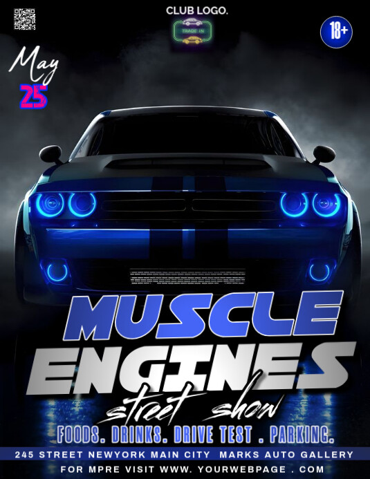 cars events posters Template | PosterMyWall
