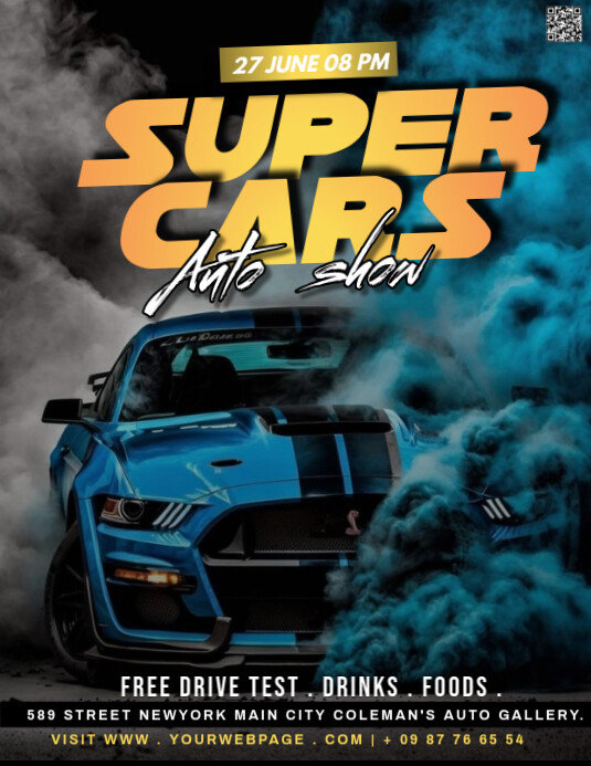 cars events posters Template | PosterMyWall
