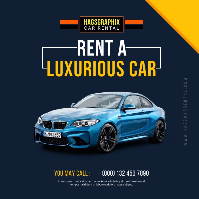 CARS INSTA TEMPLATE.C | PosterMyWall