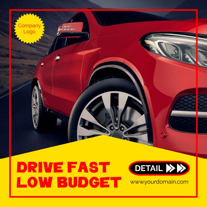 Cars Promo Template | PosterMyWall