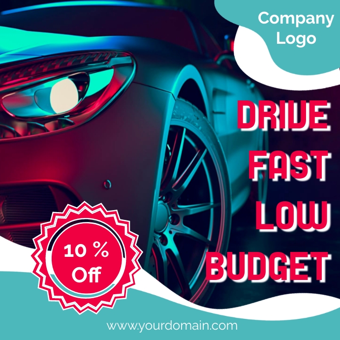 Cars Promo Template | PosterMyWall