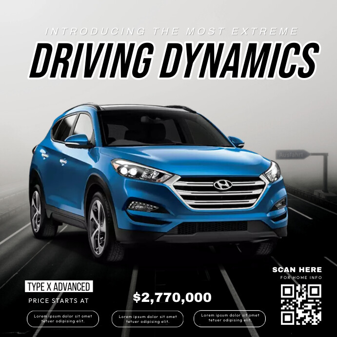 cars template | PosterMyWall