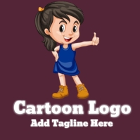 Minecraft Cartoon Character logo Template | PosterMyWall