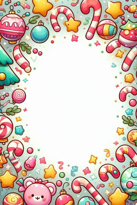 Cartoon Theme Christmas Poster Template | PosterMyWall