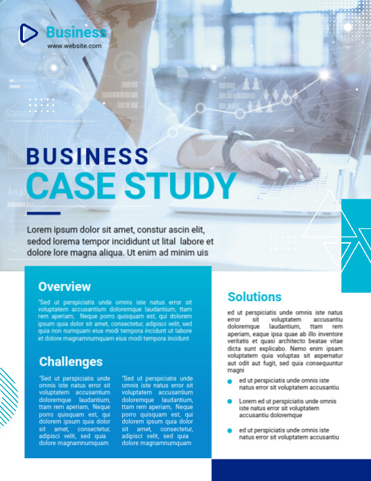 Copy of Case Study Template | PosterMyWall