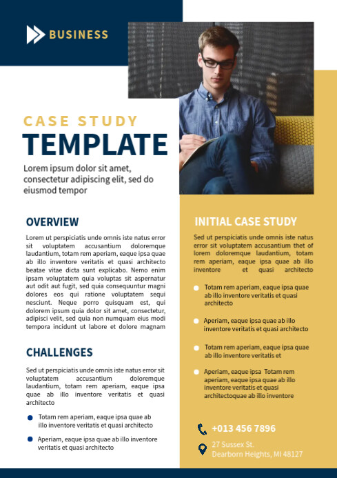 Case Study Template | PosterMyWall