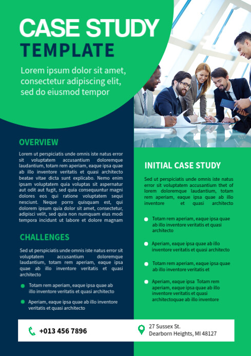 Case Study Template | PosterMyWall