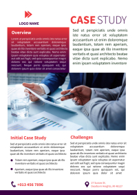 Case Study template design | PosterMyWall