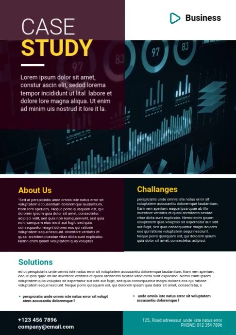 Case Study Template | PosterMyWall