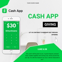 Cash app giving Template | PosterMyWall