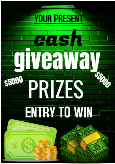 cash Template | PosterMyWall