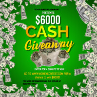 Cash Giveaway Instagram Post Template | PosterMyWall