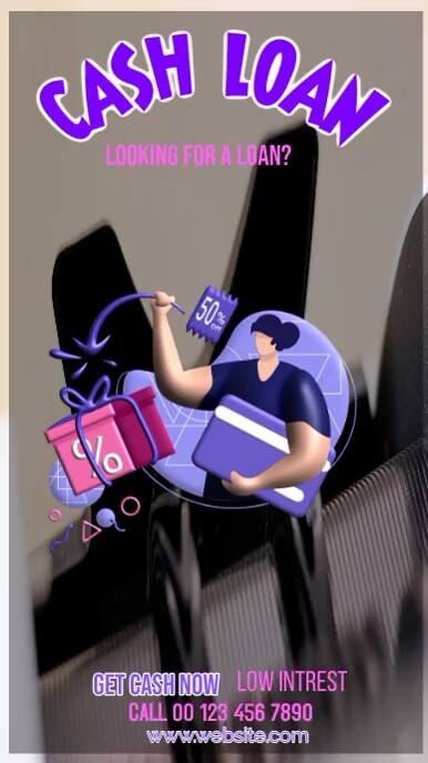 Plantilla de Cash loan | PosterMyWall