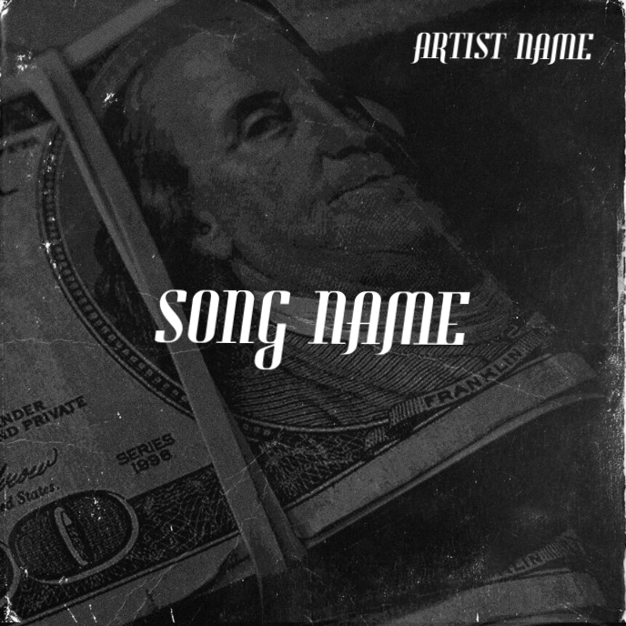 Copy of cash money mixtape cover art template | PosterMyWall