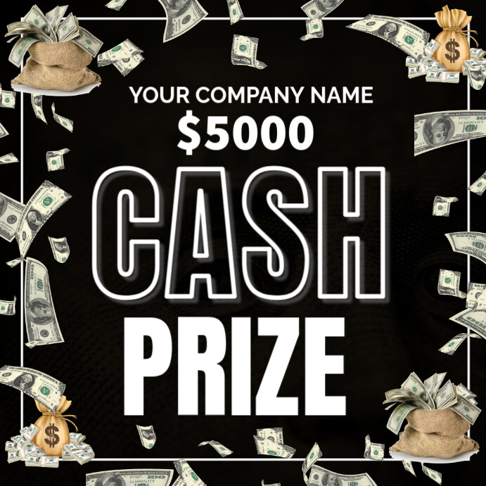 Copy of cash prize | PosterMyWall