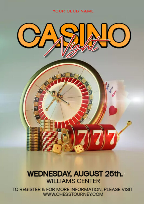 Copy of casino | PosterMyWall
