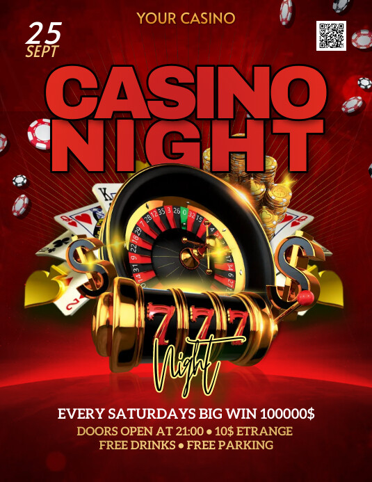 Copy of Casino Flyer | PosterMyWall