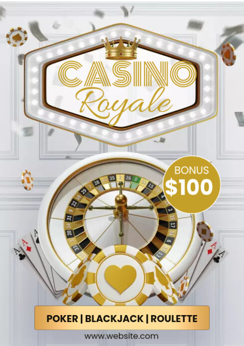 Casino Flyers Template | PosterMyWall