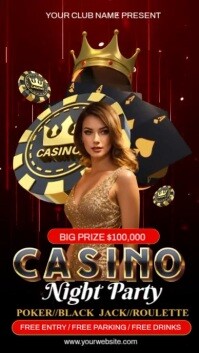 Casino Ads Template | PosterMyWall