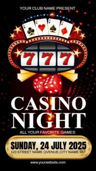 Casino Festival Ads Template | PosterMyWall