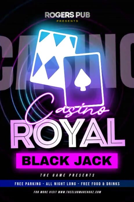 Casino Royal Template | PosterMyWall
