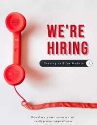 casting call flyer Template | PosterMyWall