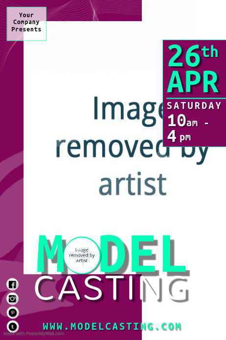 Copy of casting2 | PosterMyWall