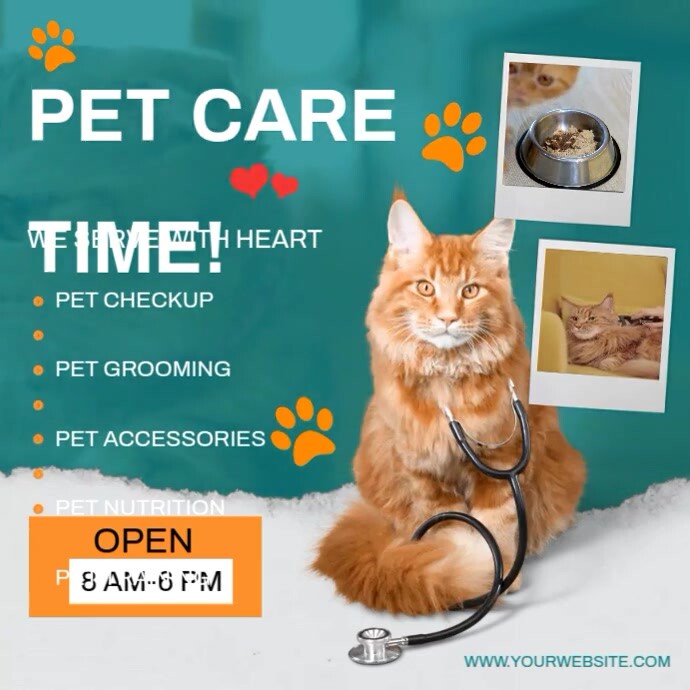 Cat Ads Template | PosterMyWall