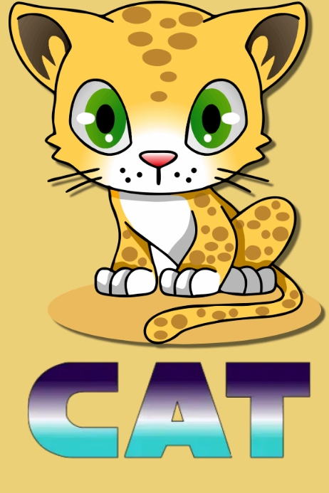 cat Template | PosterMyWall