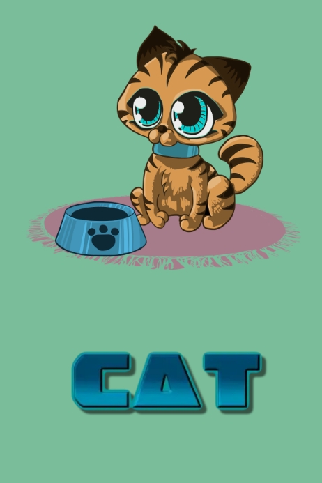 cat Template | PosterMyWall