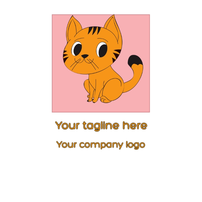 Cat logo Template | PosterMyWall