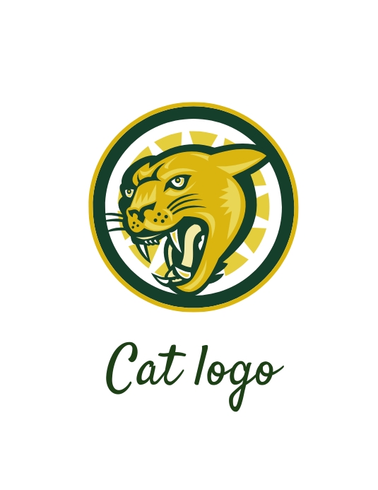 Cat logo Template | PosterMyWall