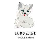Cat logo Template | PosterMyWall
