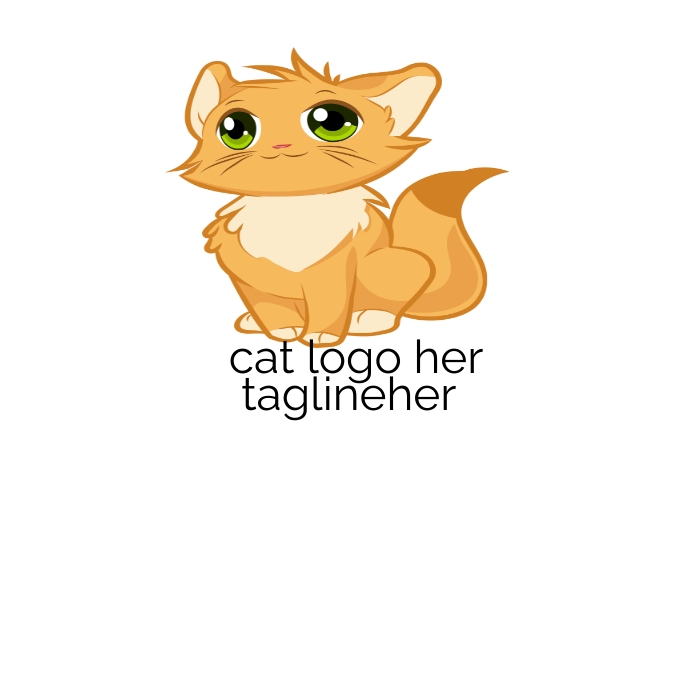 Copy of cat logo | PosterMyWall