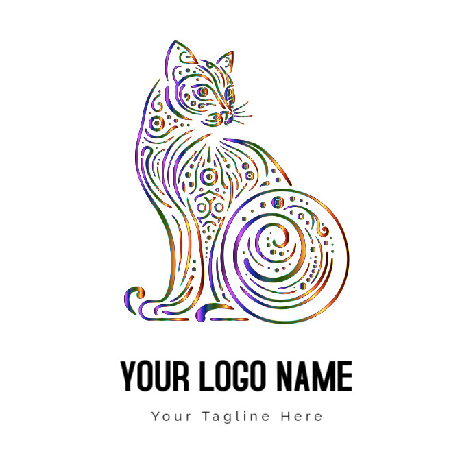 Cat Logo Template | PosterMyWall