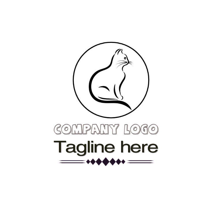 Cat logo Templat | PosterMyWall