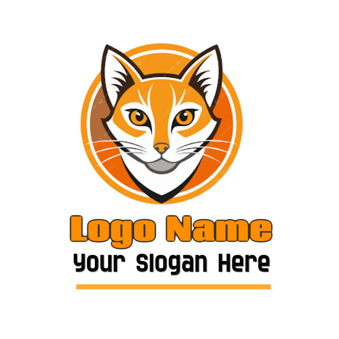 Cat logo Template | PosterMyWall