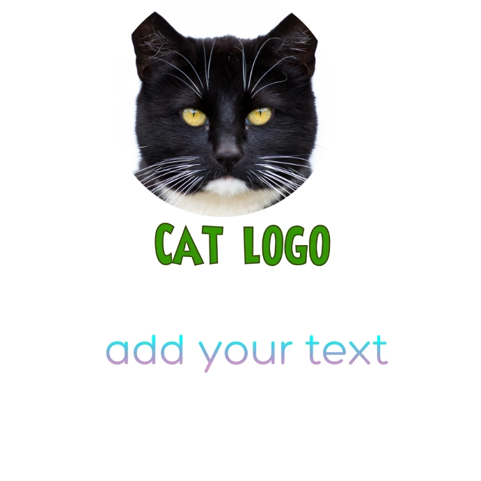 Cat Brand Logo Elegant Cat Logo With A Sleek And Modern Design. Ideal