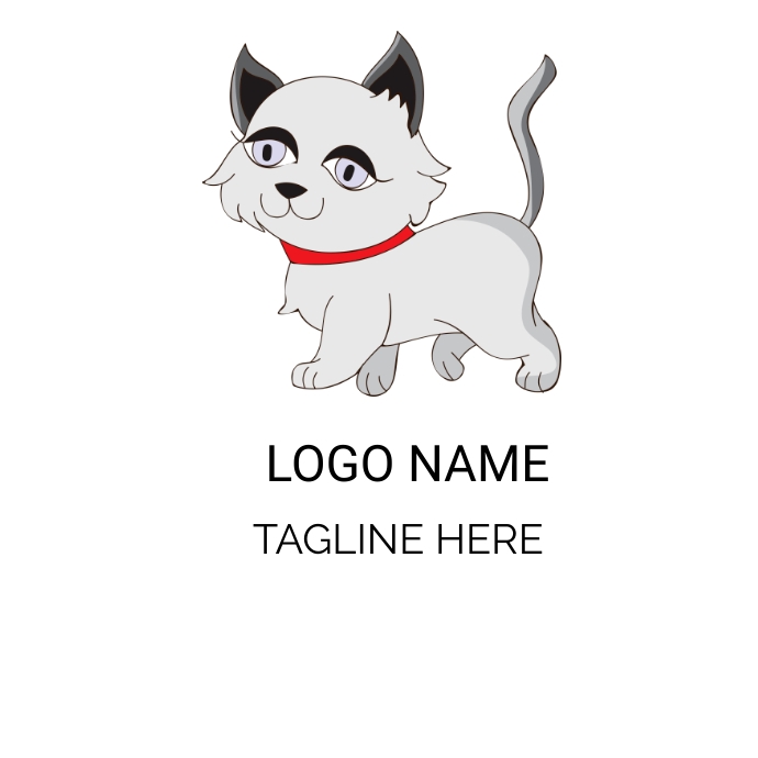 Cat logo Template | PosterMyWall