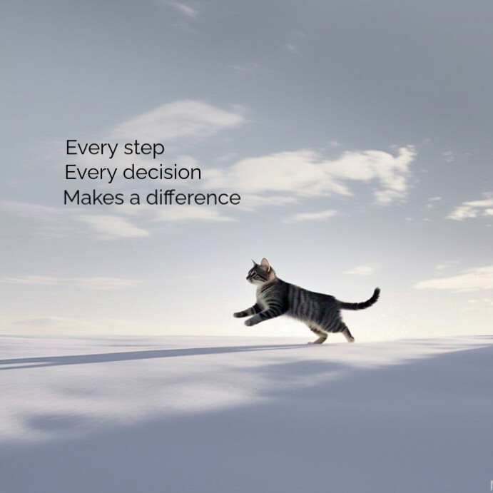 Copy of Cat Motivational quotes | PosterMyWall