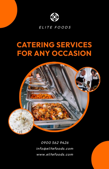 Catering flyer Template | PosterMyWall