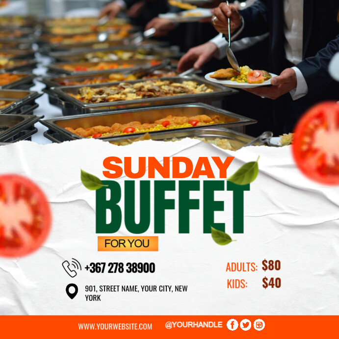 Copy of Catering Service | PosterMyWall