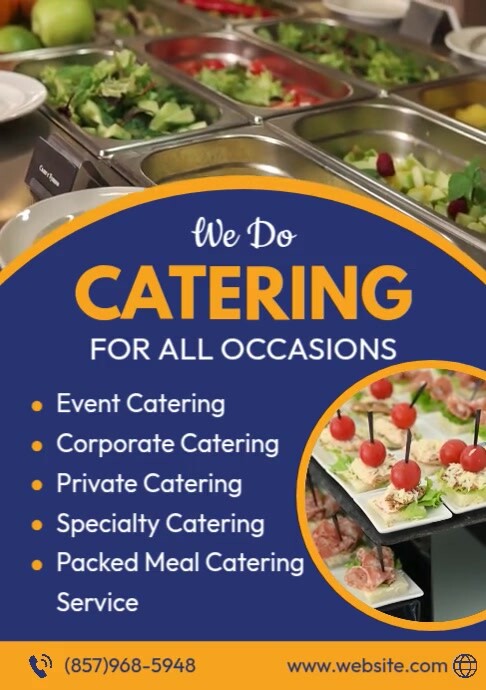 Catering Services Template | PosterMyWall