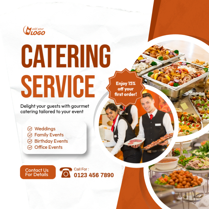 Catering Services Template | PosterMyWall