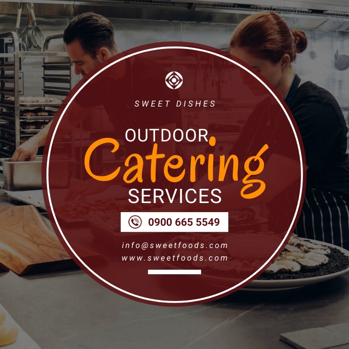 Catering services flyer Template | PosterMyWall