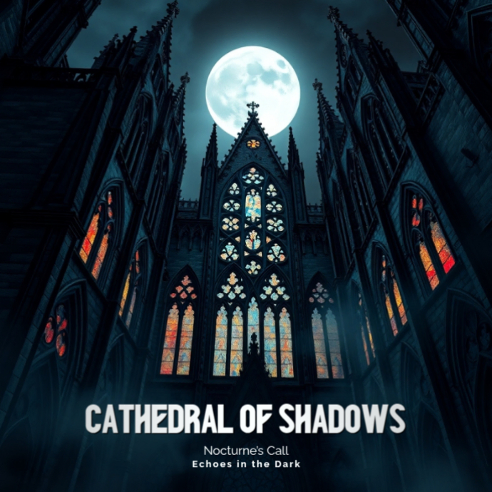 Cathedral of Shadows — Nocturne’s Call (Gothic Architecture Album Art ...