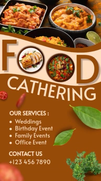 cathering Template | PosterMyWall