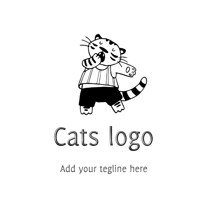 Cats logo Template | PosterMyWall