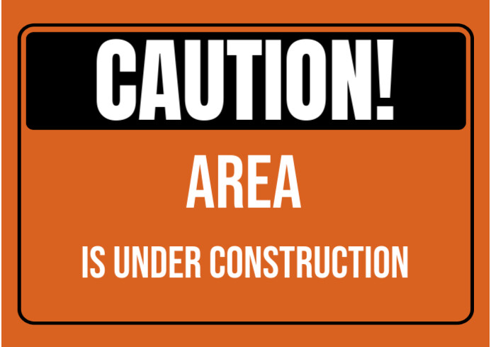 CAUTION Template | PosterMyWall